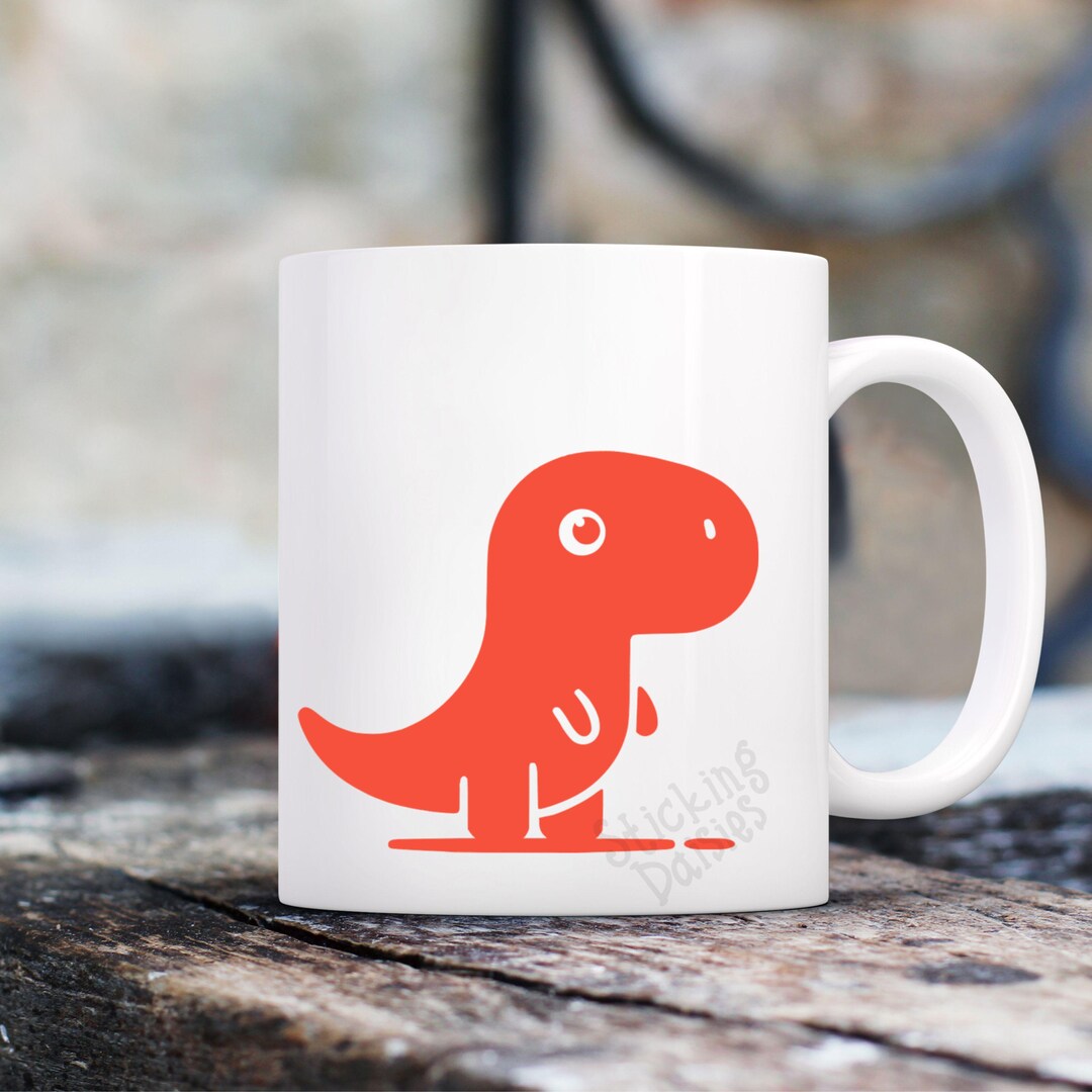 Little Dinosaur Vinyl Decal Sticker, Dino Decal - Etsy