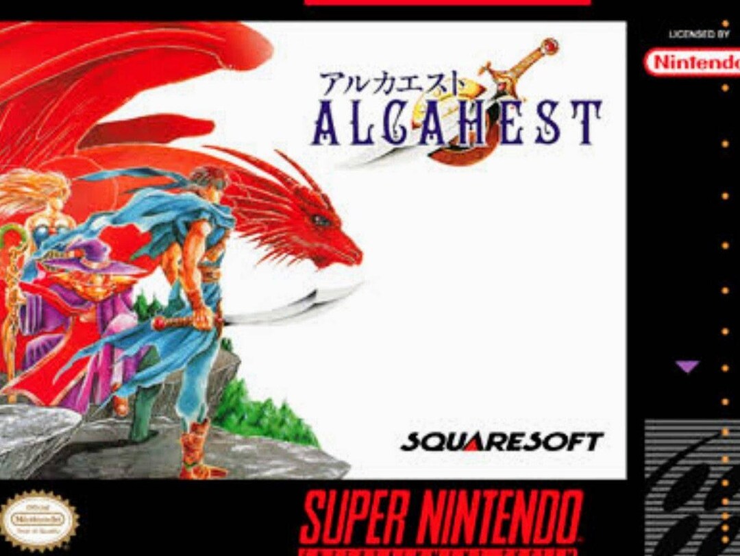 New Alcahest SNES Super Nintendo Ent. System NTSC Cartridge - Etsy