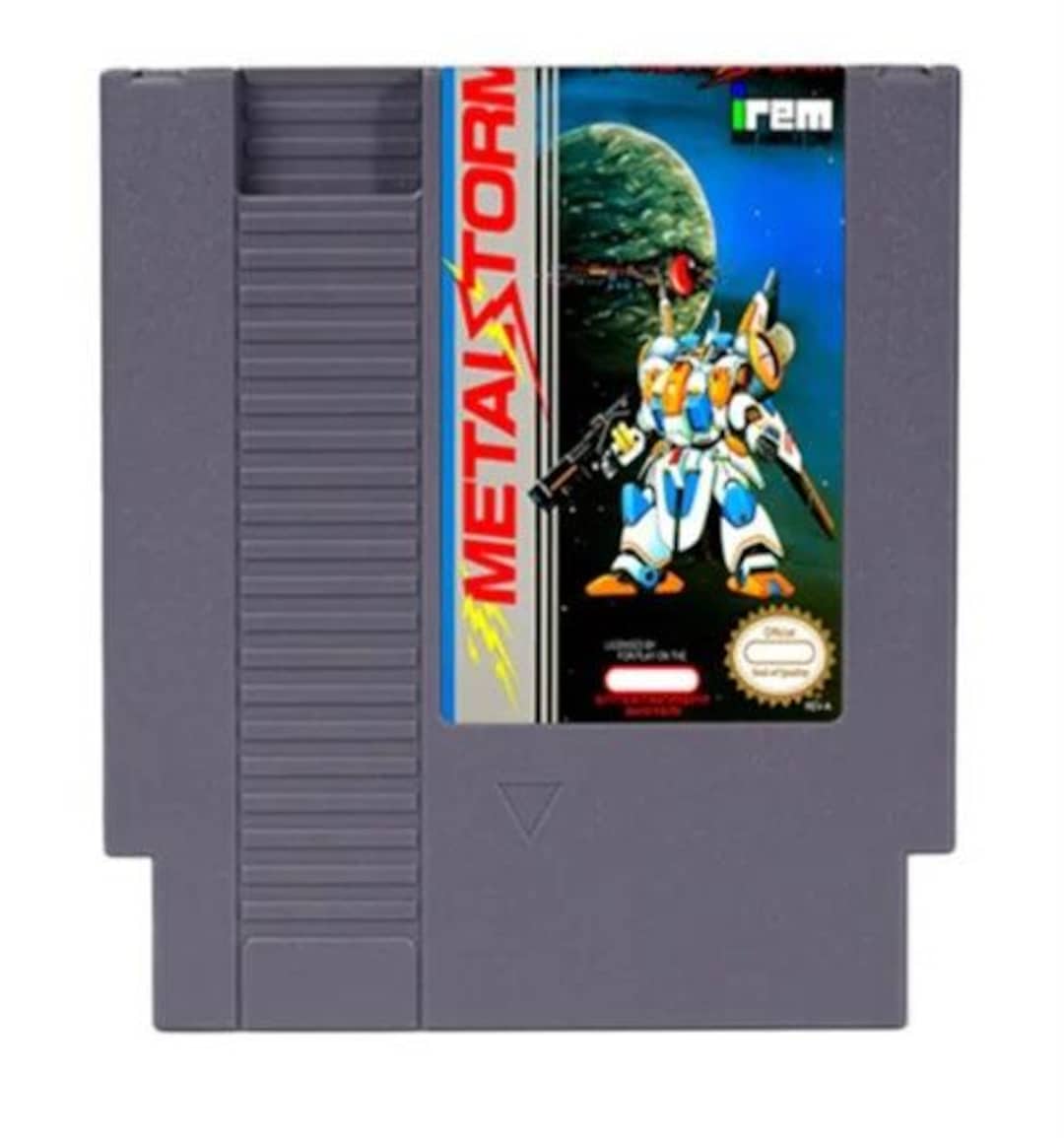 Metal Storm NES nintendo Entertainment System 1983 72 Pin 8 Bit Video ...