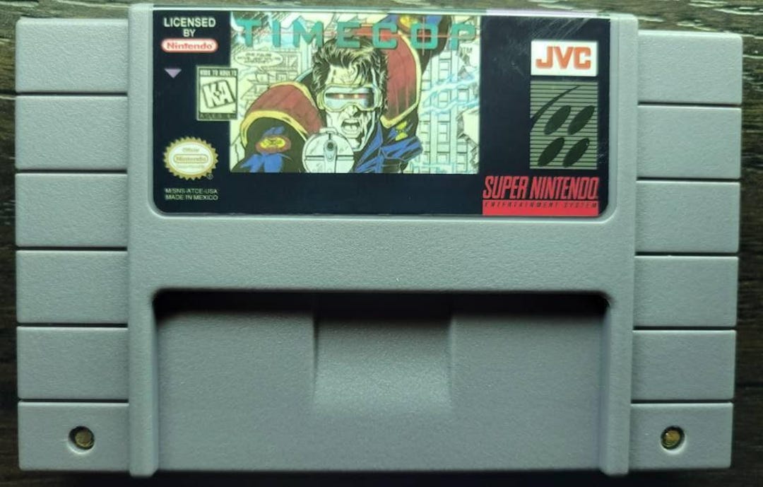 New Timecop - SNES - Super Nintendo Ent. System NTSC Cartridge - Etsy