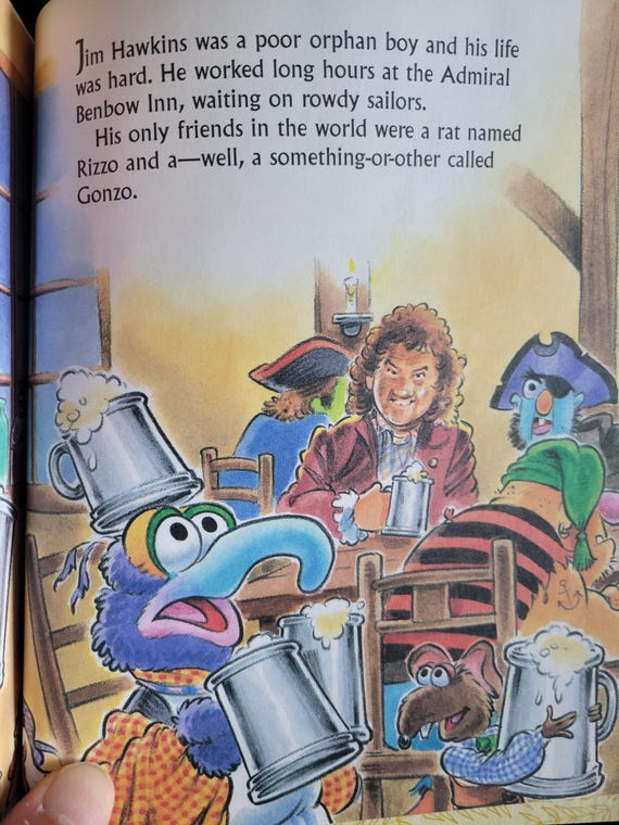 Vintage Little Golden Book: ORIGINAL 1990's Mupper Tr… - Gem