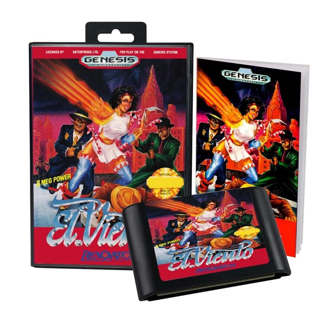 El Viento + Box (sega Genesis Cartridge) No Manual | 1990 | Action ...