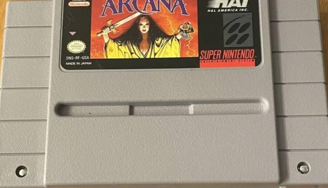 ARCANA - SNES (super Nintendo Ent. System 1990) Best Quality Rep - Etsy