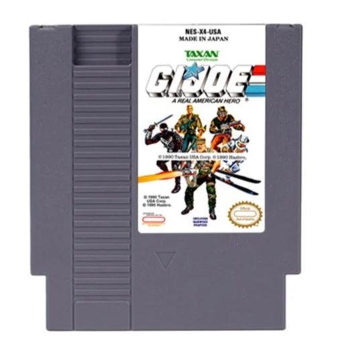 G.I. JOE - NES -(nintendo Entertainment System 1983) 72 Pin 8 Bit Video ...