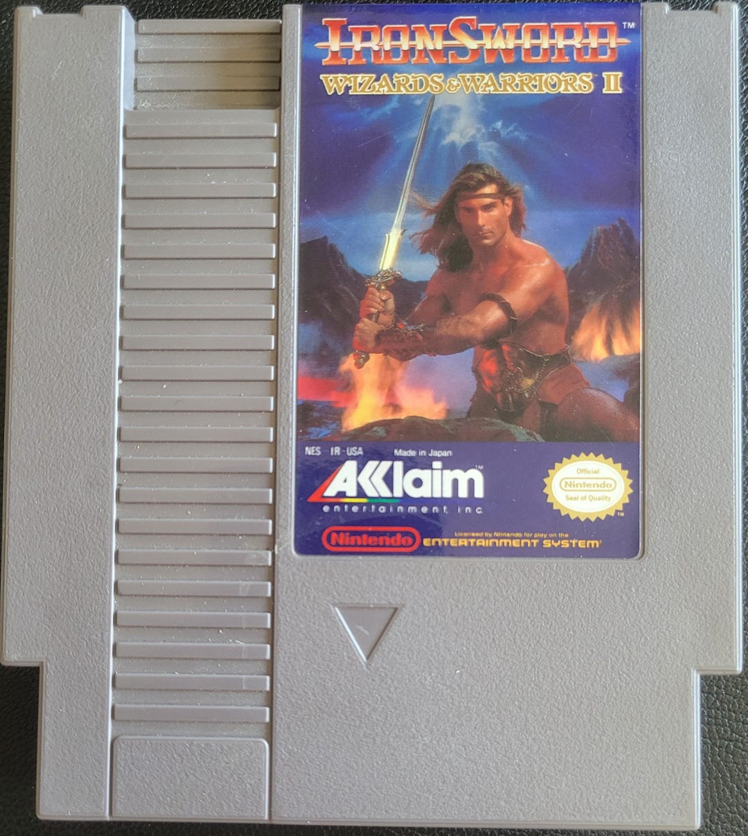 Ironsword Wizards & Warriors 2 - Authentic NES (1985 Nintendo ...