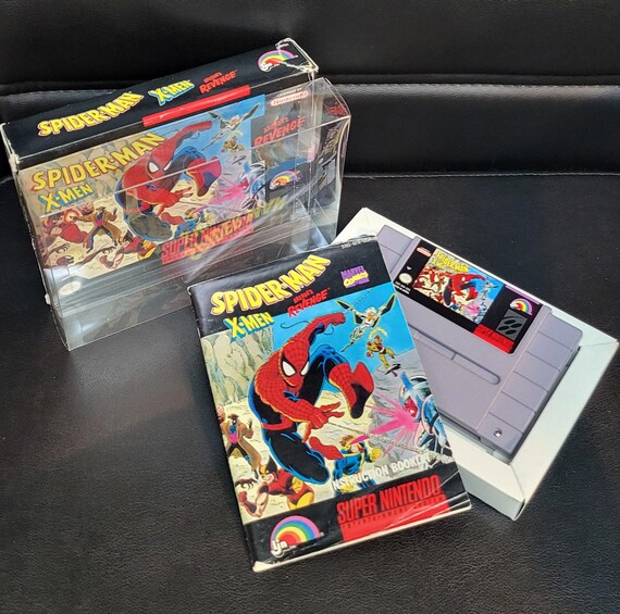 Authentic X-Men Spiderman: Arcades Revenge CIB Box + … - Gem