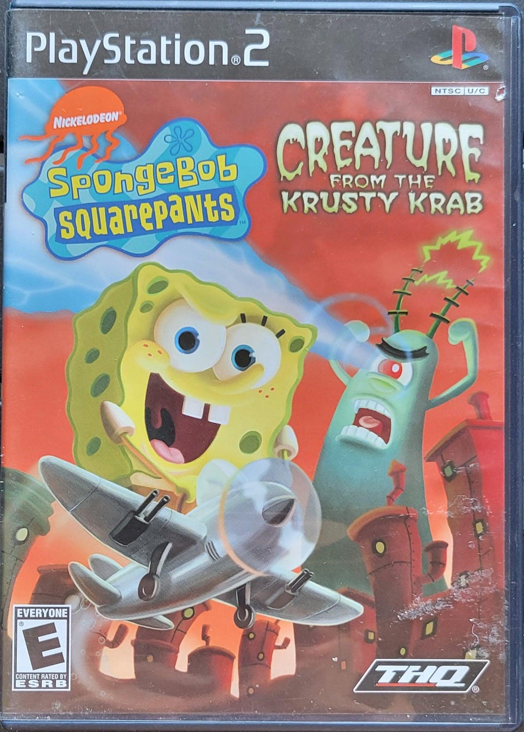 Spongebob Squarepants: Creature From the Krusty Crab Sony Playstation 2 ...
