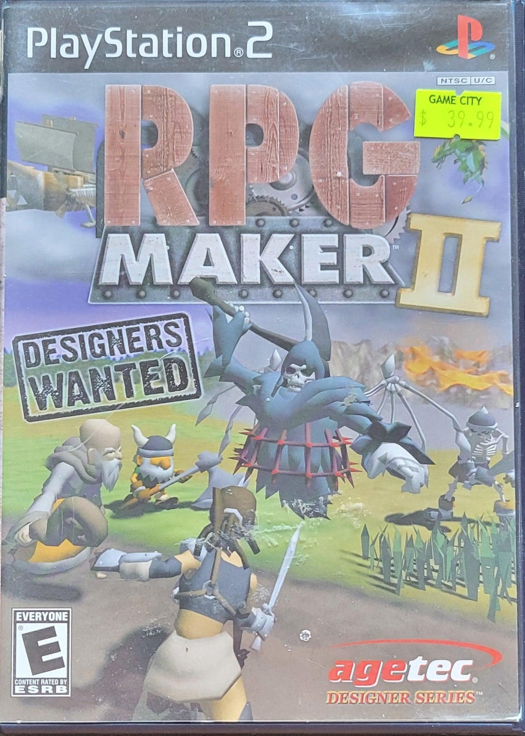 RPG Maker 2 Sony Playstation 2 PS2 Pre-owned Great Shape Tested ...