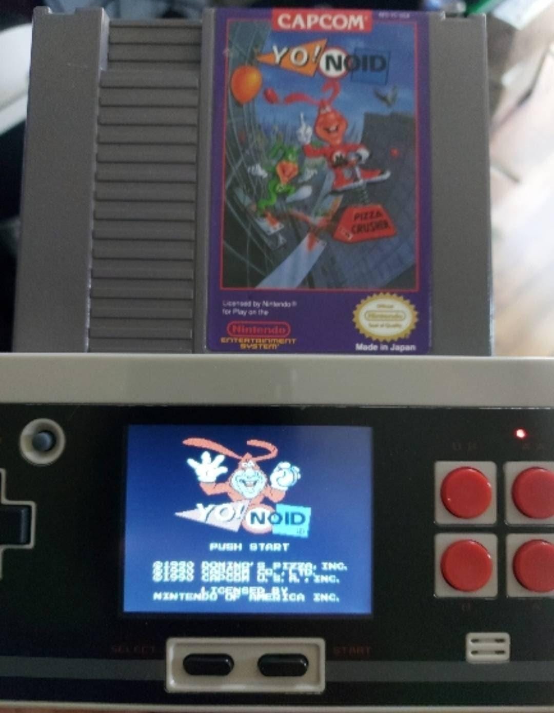 Portable Classic Pocket Nes Console Hand Held Gameplayer Plays Original ...