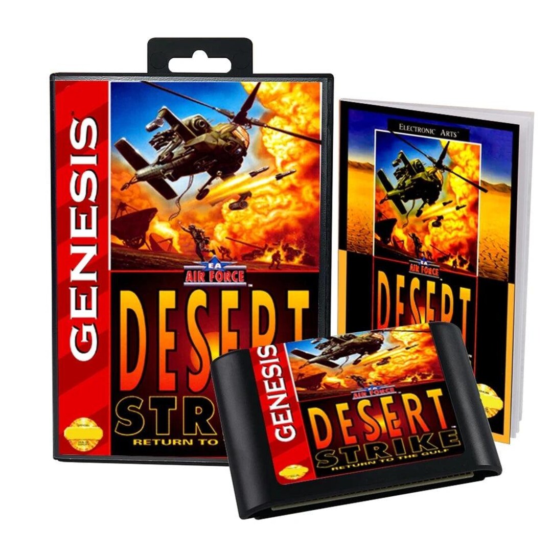DESERT STRIKE - Boxed (sega Genesis Cartridge) | 1990 | Action ...