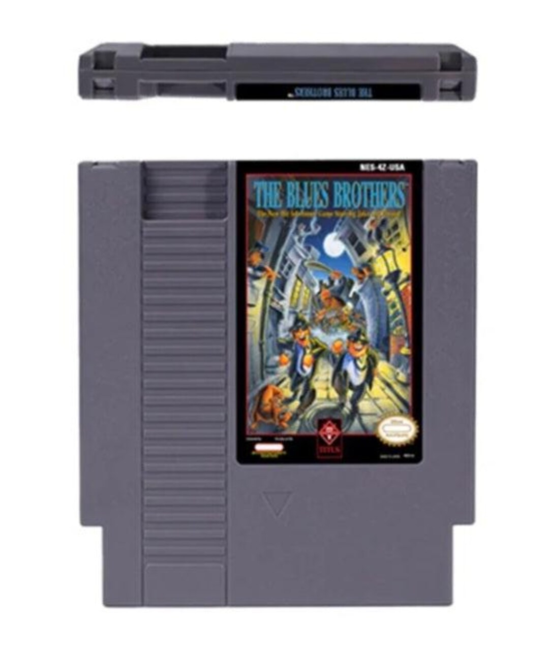 The BLUES BROTHERS - NES (nintendo Entertainment System 1983) 72 Pin 8 ...