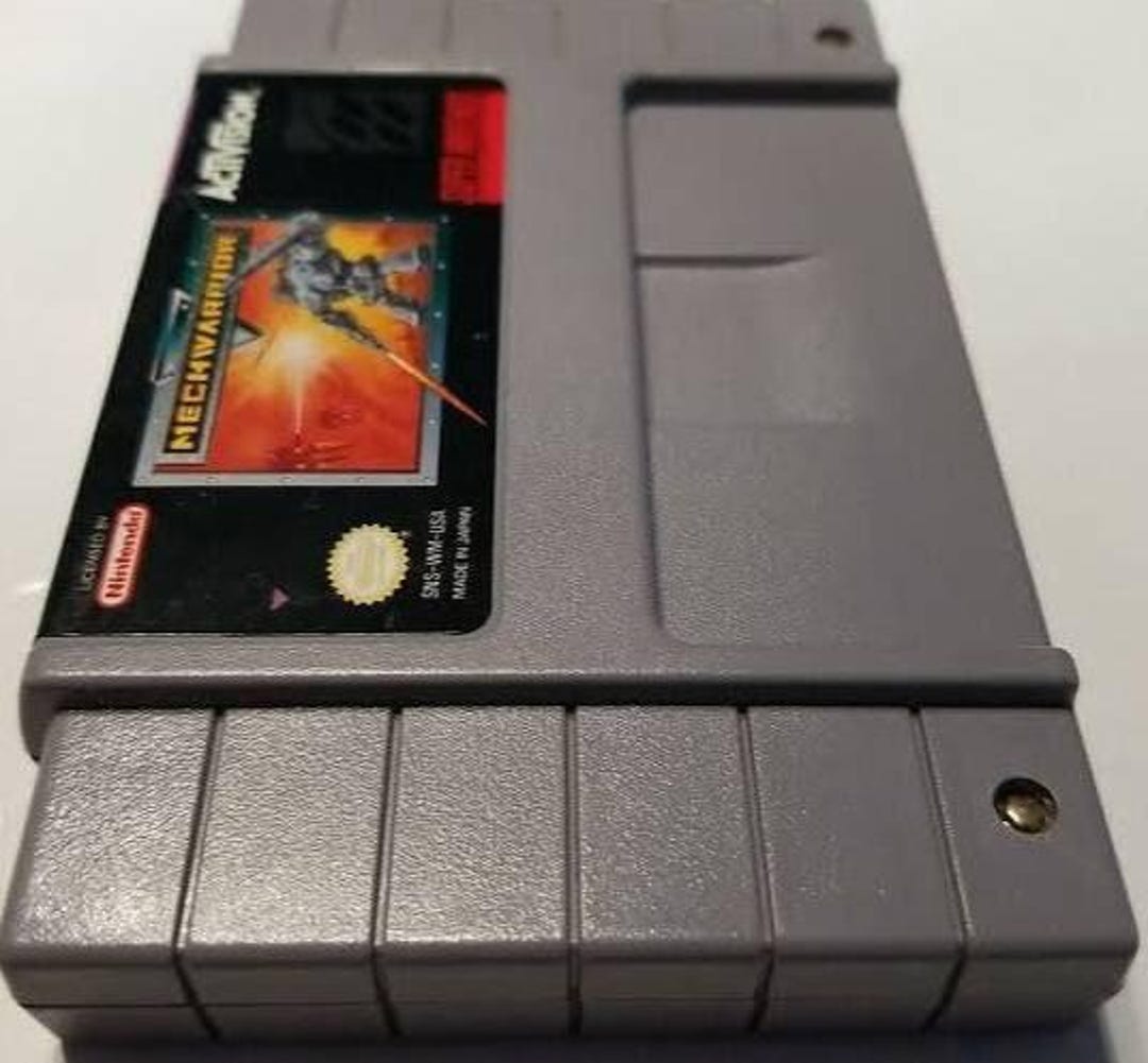 Mech Warrior Challenge of Kaiser - SNES - Super Nintendo Ent. System ...