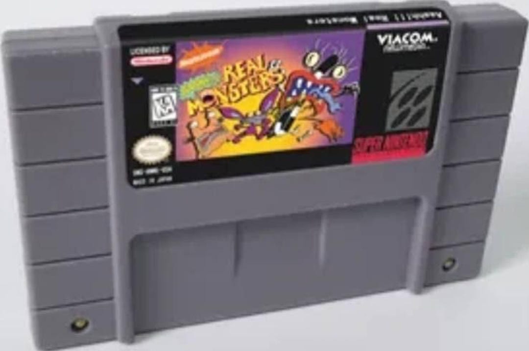Aaahh!!! Real Monsters - SNES - Super Nintendo Ent. System NTSC ...