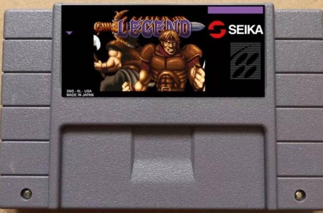 Underrated "the Legend" - SNES - Super Nintendo Ent. System 1994 NTSC ...