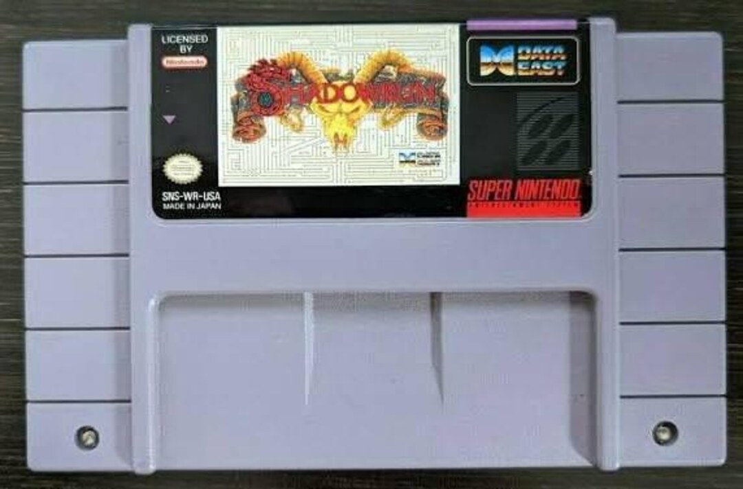SHADOWRUN - SNES - Super Nintendo Ent. System 1993 NTSC Cartridge - Etsy