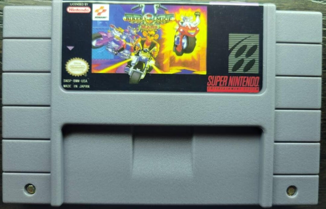Biker Mice From Mars - SNES - Super Nintendo Ent. System NTSC Cartridge ...