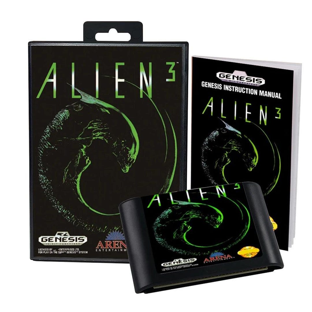 ALIEN 3 - Boxed (sega Genesis Cartridge) | 1990 | Action Platformer - Etsy