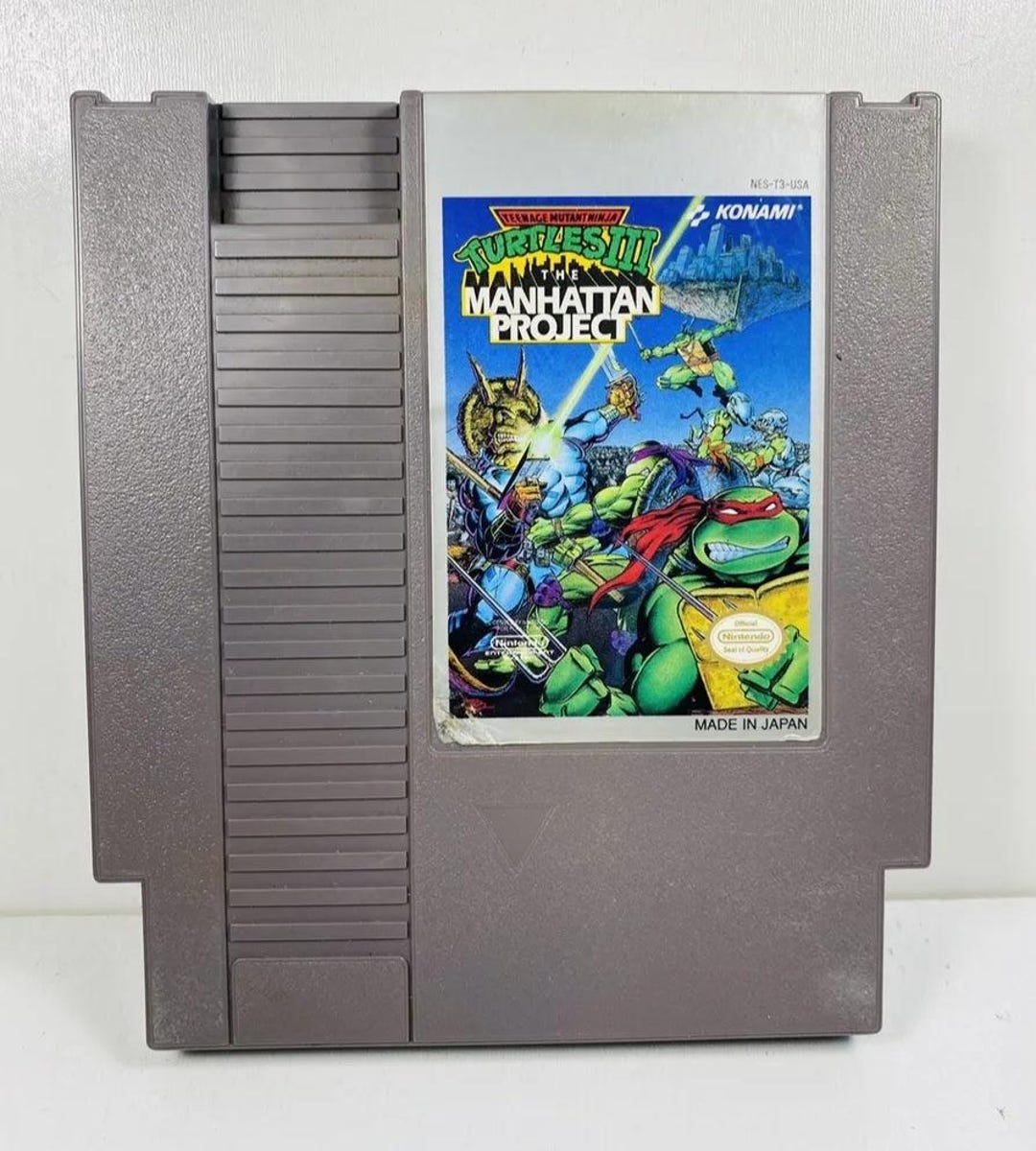 TMNT 3: the Manhattan Project - NES Nintendo Entertainment System 1983 ...