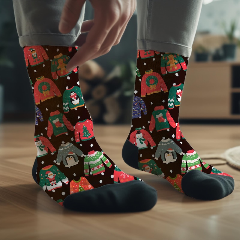Christmas Socks - Etsy