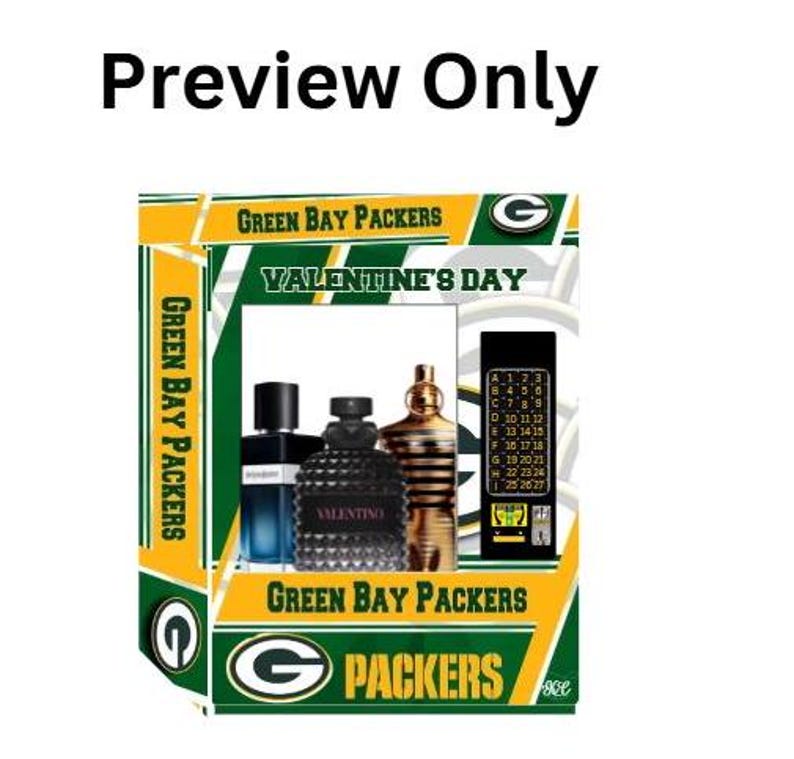 NFL Theme Vending Machine Template Design, NFL Football, Packers Gift ...