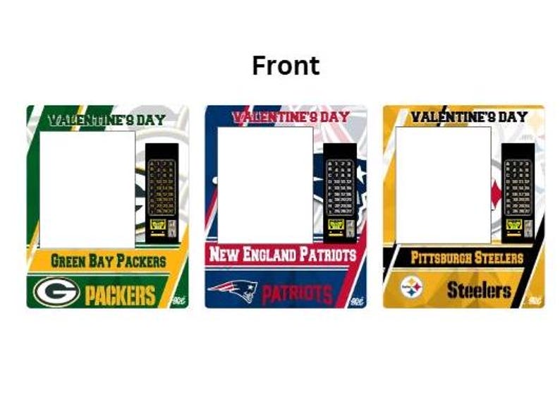 NFL Theme Vending Machine Template Design, NFL Football, Packers Gift ...
