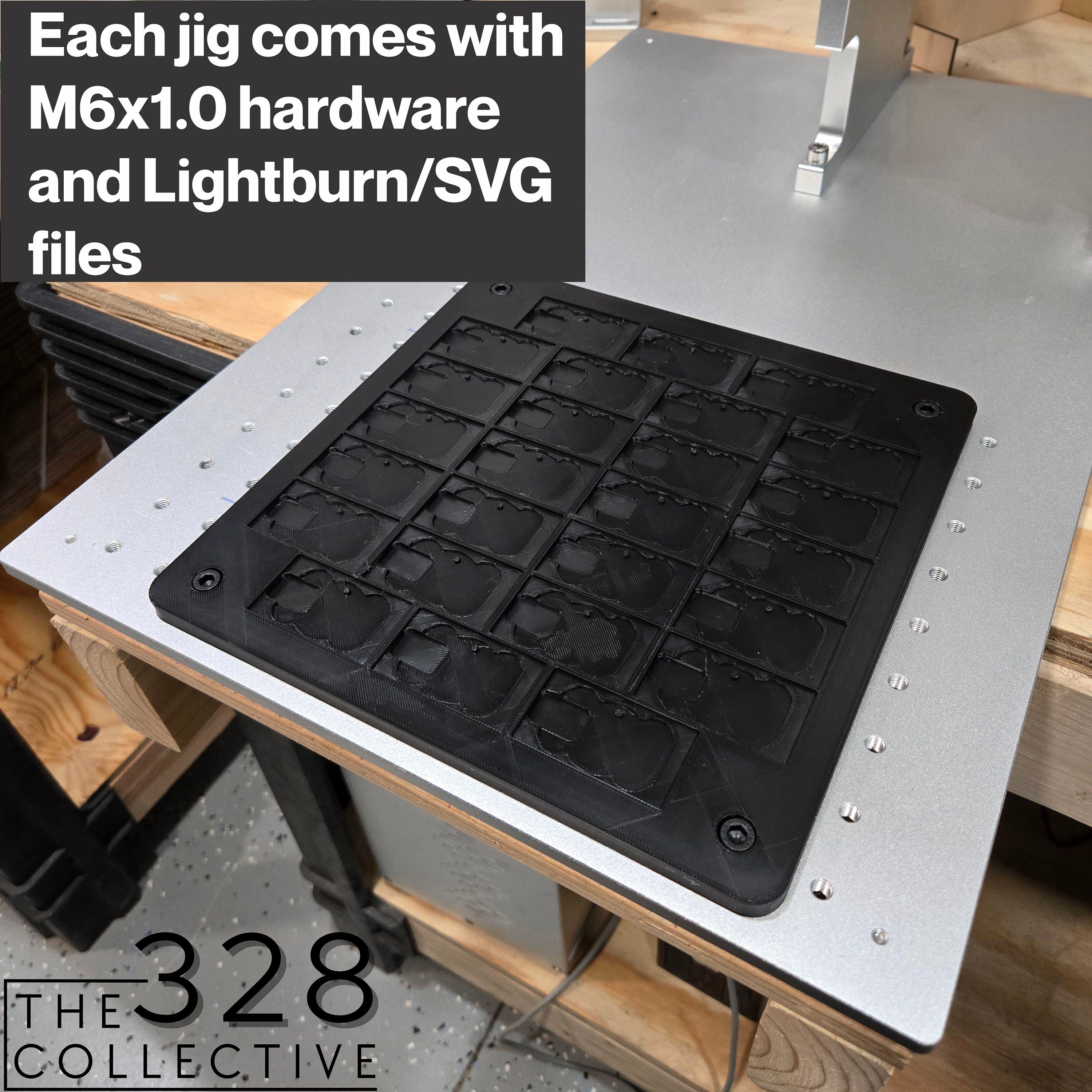 Galvo Laser 3 in 1 Dog Tag Laser Jig, Fiber Laser, C02 Laser, Lightburn ...