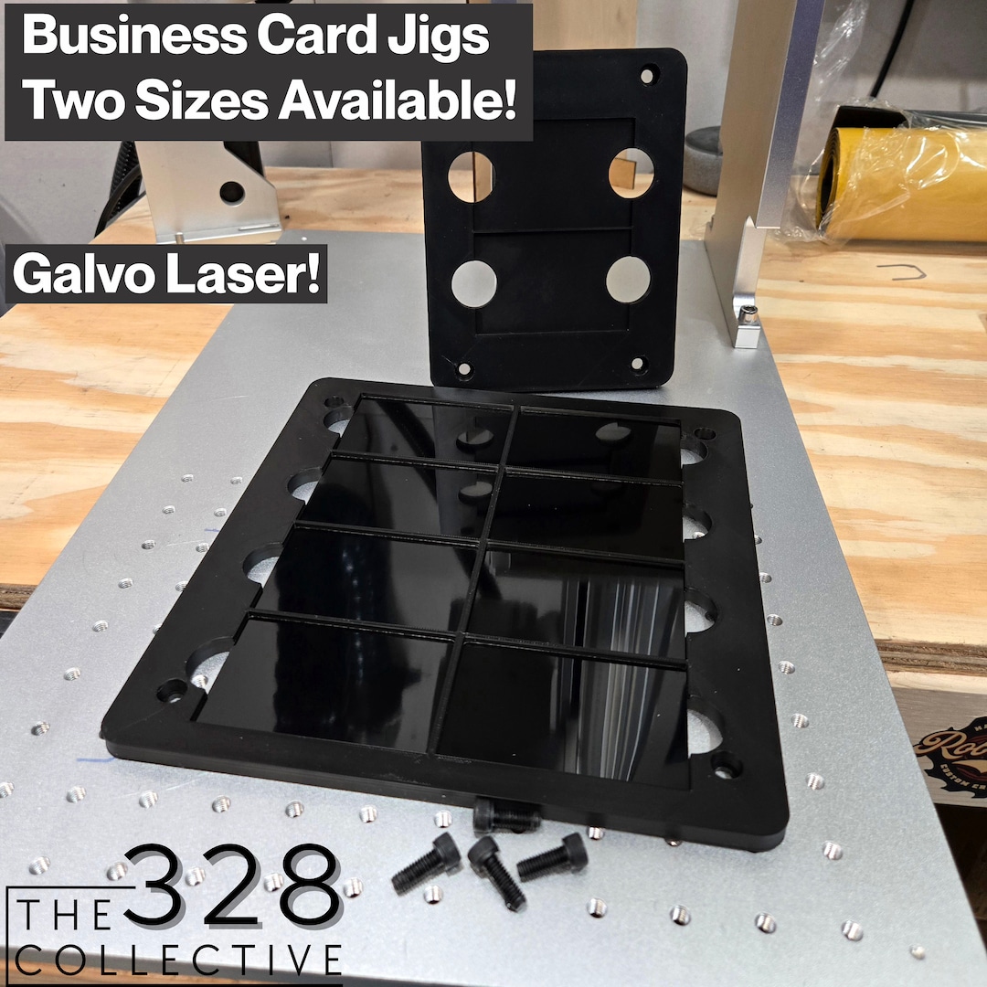 Galvo Laser Business Card Laser Jig, Fiber Laser, C02 Laser, Lightburn ...