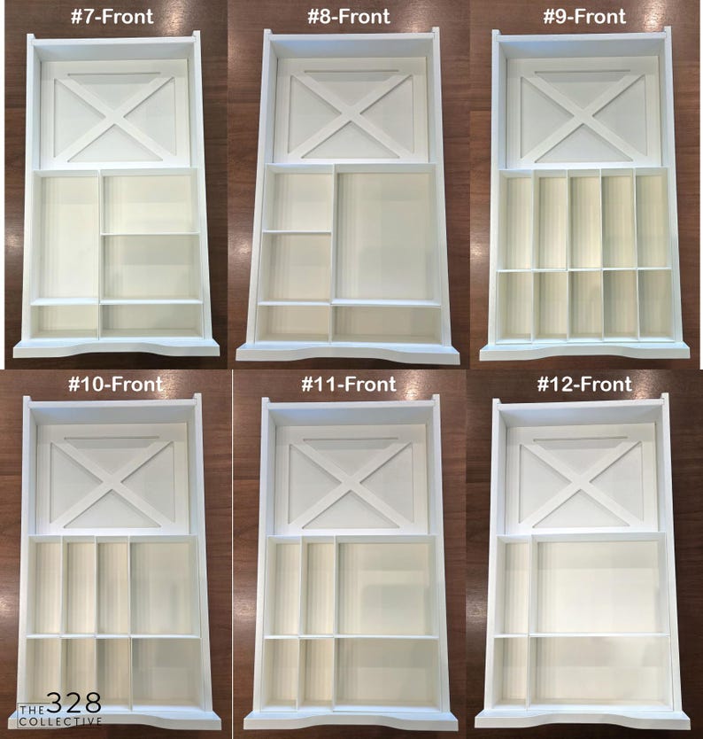 Drawer Organizer for IKEA Alex | Modular White Bins | Storage ...