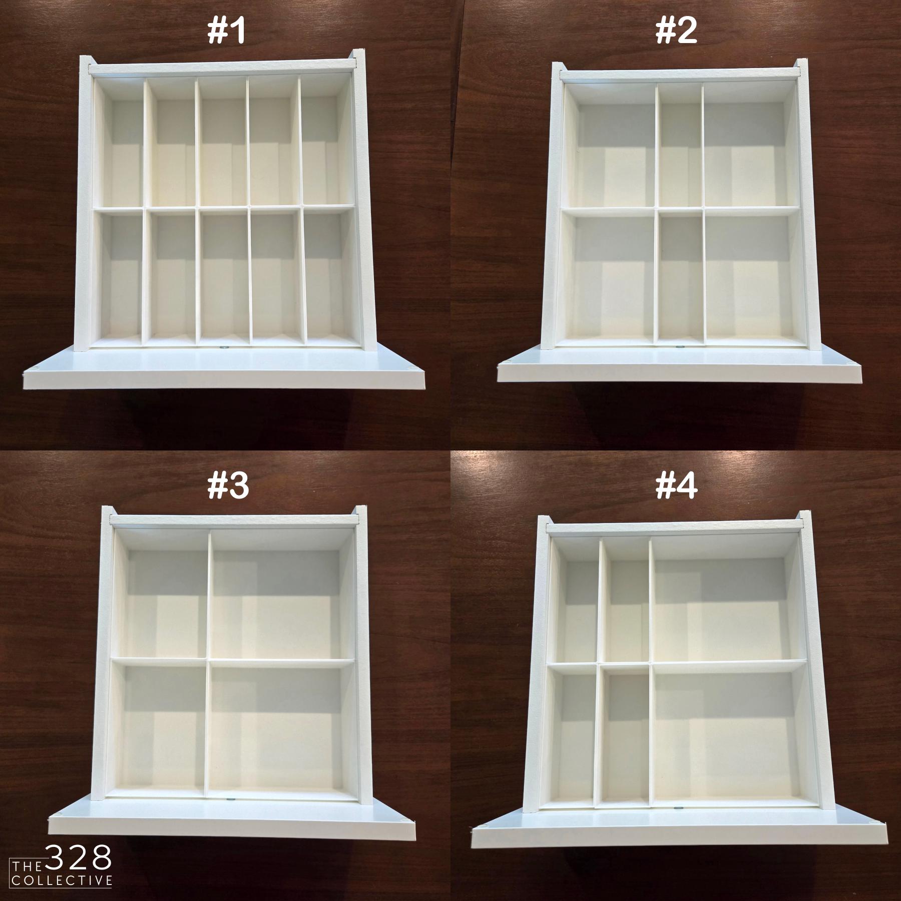 IKEA Kallax Drawer Organizer | Modular White PLA Bins | 3D Printed ...