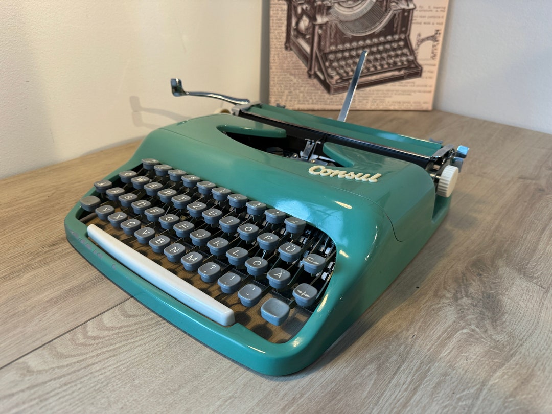 1964 CONSUL Model 232 Portable Typewriter Typewriter Antique Vintage - Etsy