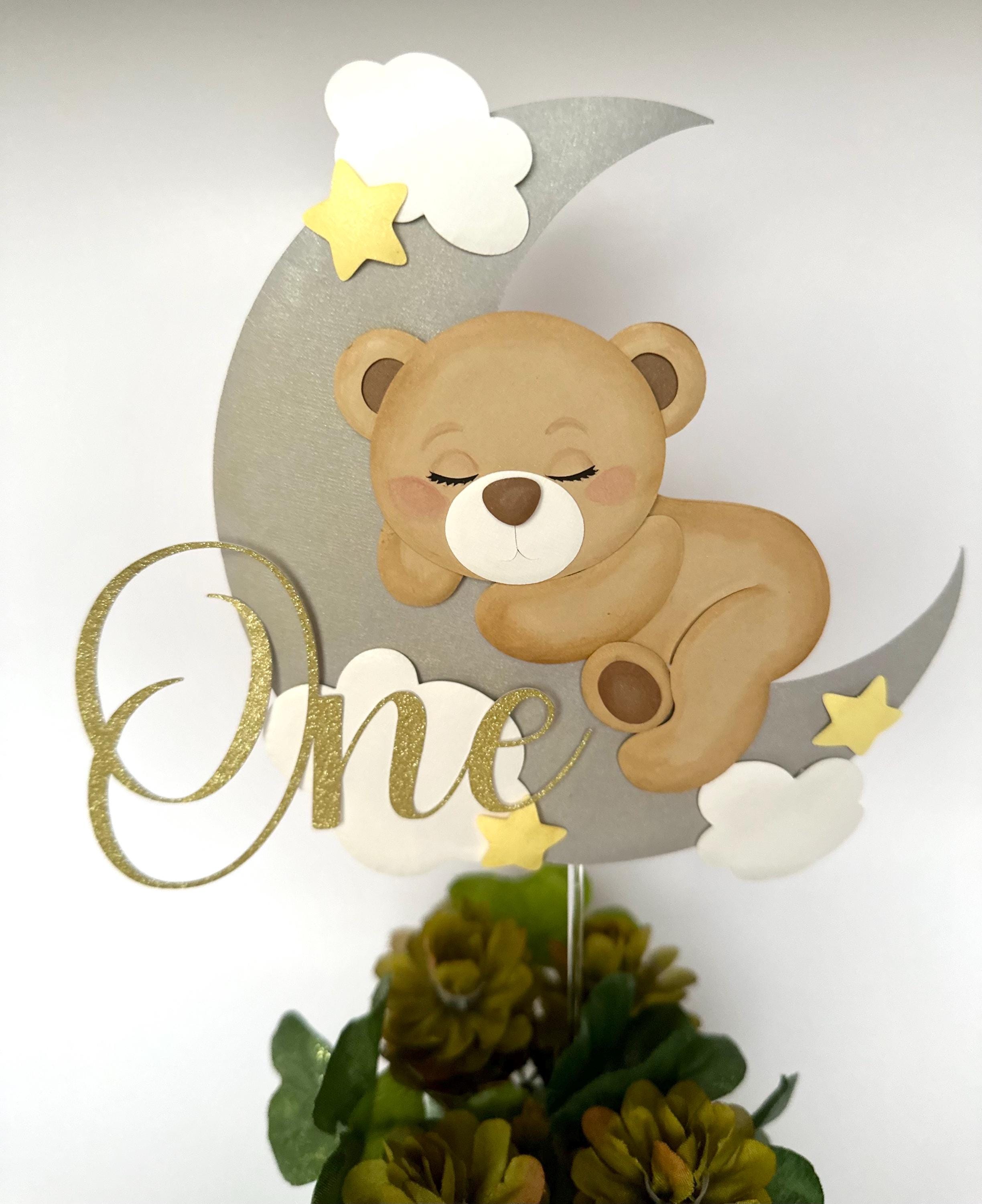 Teddy Bear Cake Topper - Etsy
