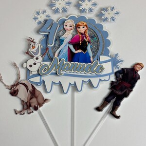 Frozen Cake Topper - Etsy