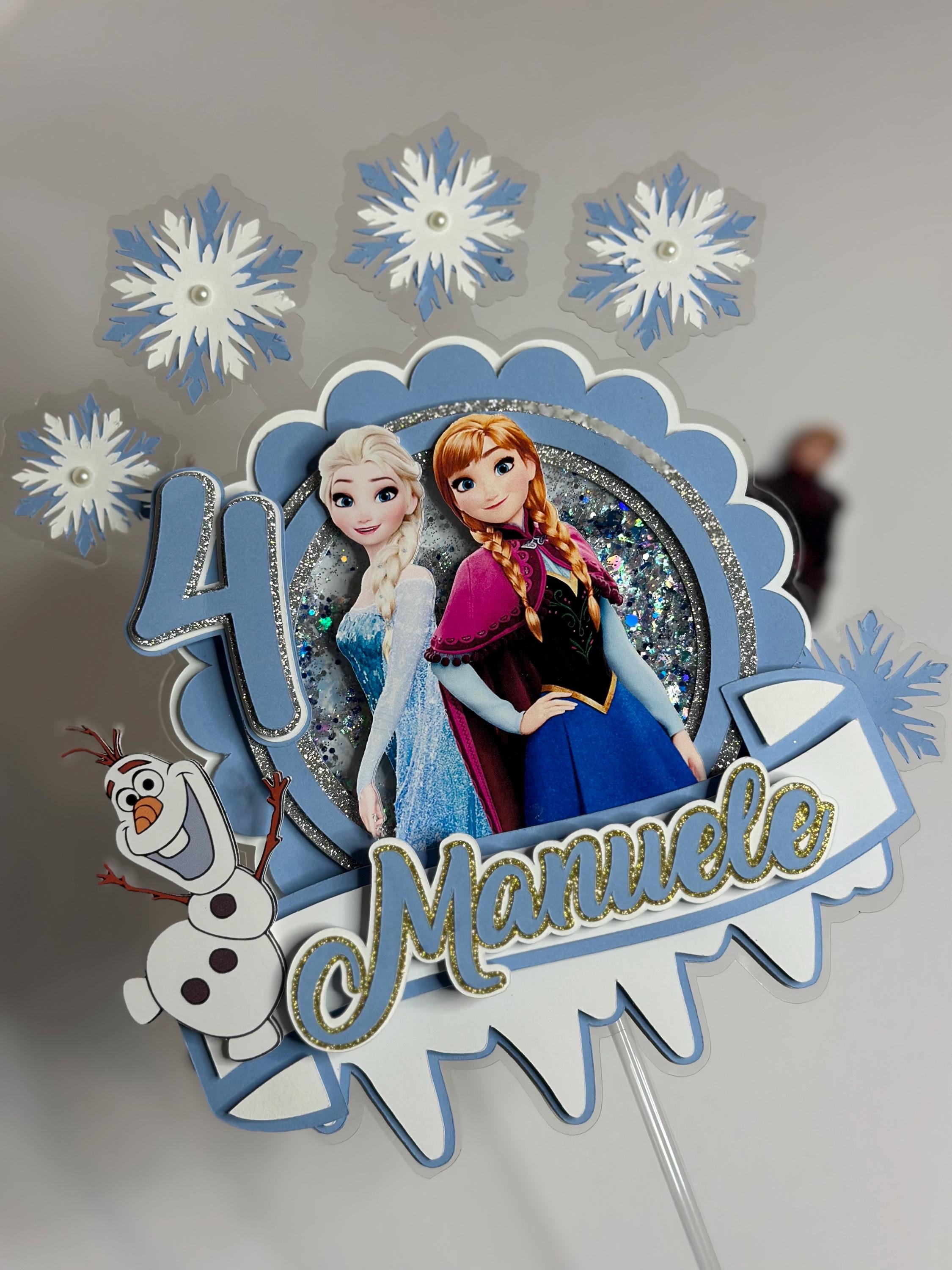 Frozen Cake Topper - Etsy