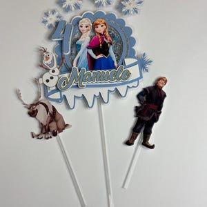 Frozen Cake Topper - Etsy