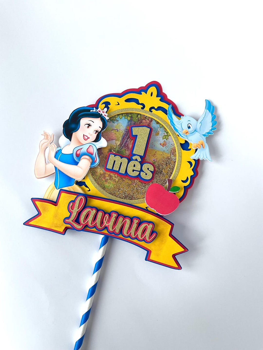 Snow White's Cake Topper - Etsy