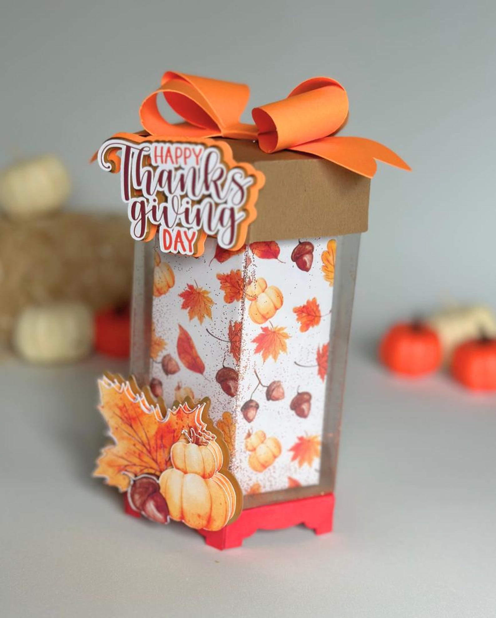 Personalized Thanksgiving Box - Etsy