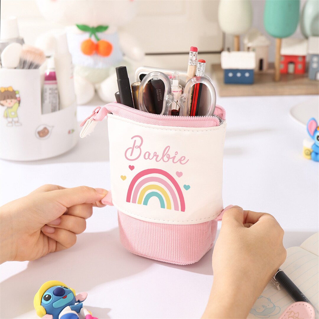 Personalized Rainbow Pencil Case, Name Pencil Case, Back to School ...