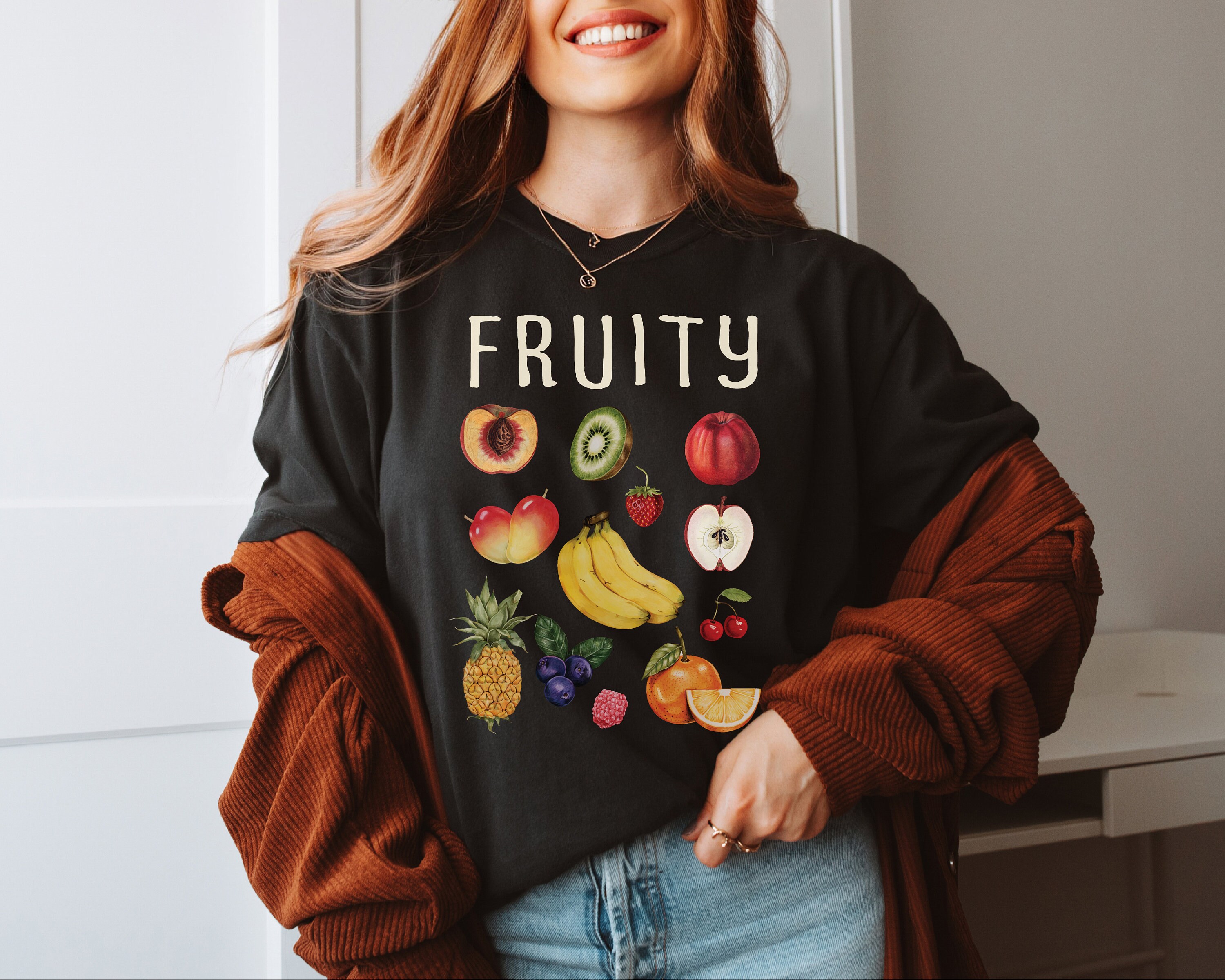Fruity Tshirt Fruit Spirit Shirt Fruit Shirt Banana Shirt - Etsy