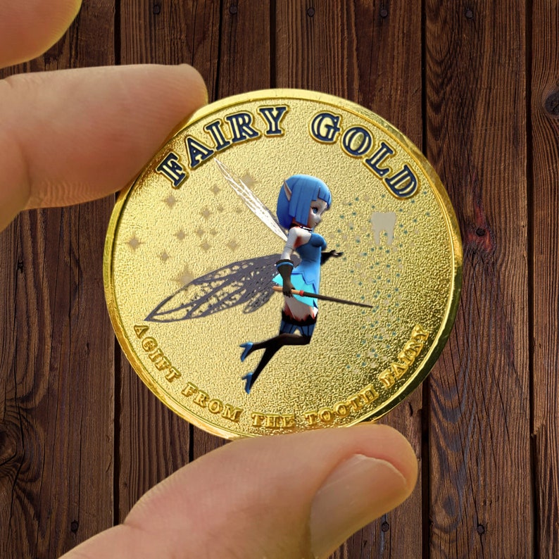 Tooth Fairy Coin - Metal Coin, Augmented Reality, Free App, Magical ...