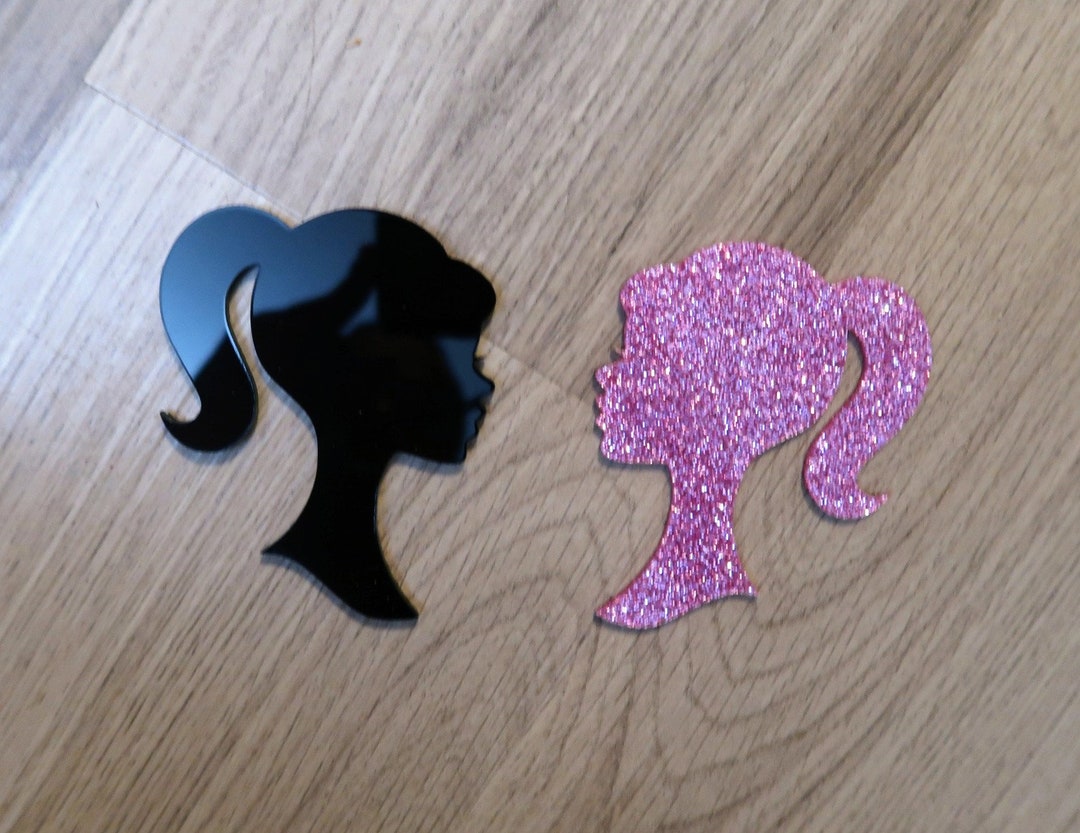 Barbie Left and Right Facing Badge. Includes 2 Badges. - Etsy