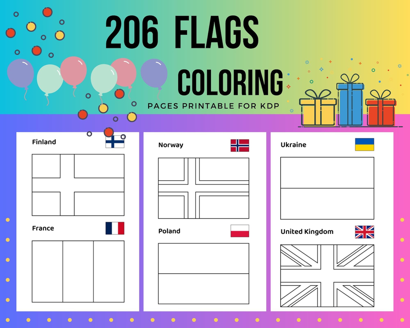 Flags Coloring Pages Printable for Kids, Coloring Pages Printable for ...