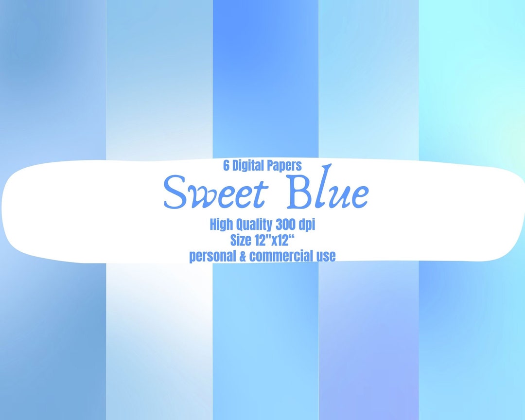 Sweet Blue Background, Gentle Blue Background, Serene Blue Canvas, Blue ...