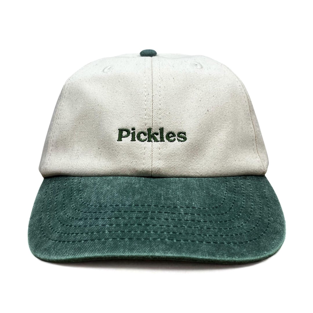 Pickles Embroidered Low Profile Baseball Dad Cap - Etsy