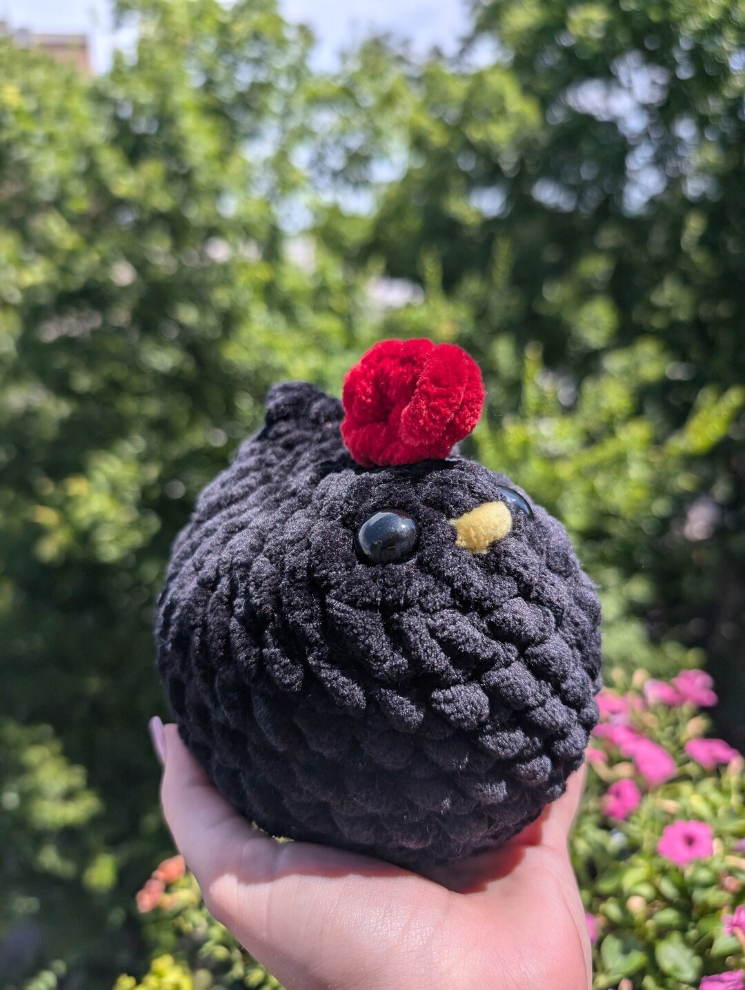 Crochet Chunky Chicken - Large - Etsy
