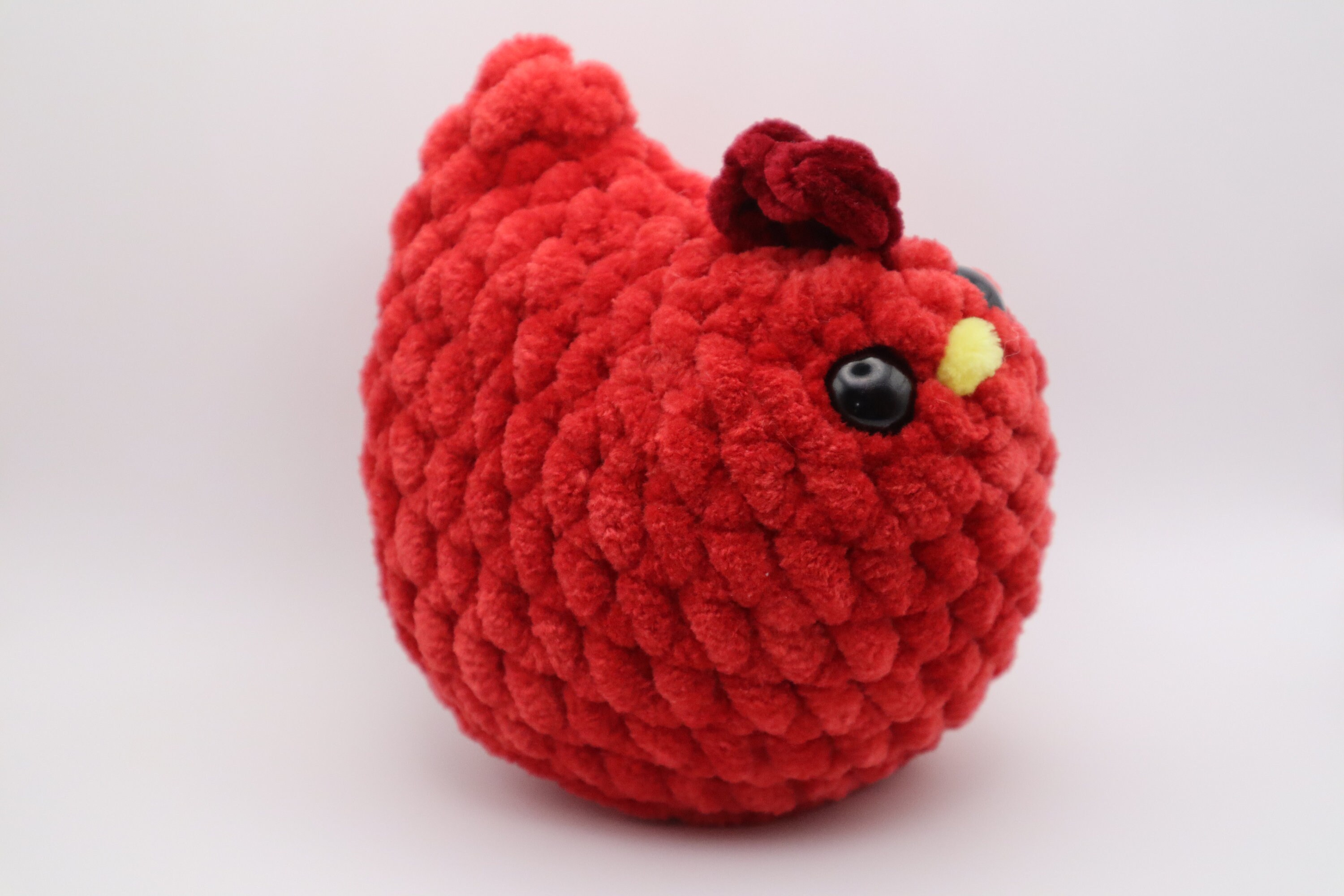 Crochet Chunky Chicken - Large - Etsy
