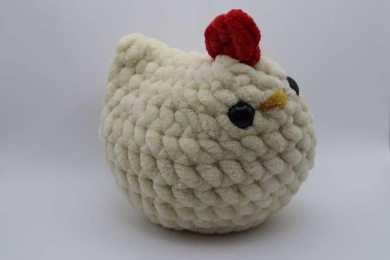 Crochet Chunky Chicken - Large - Etsy