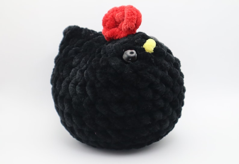 Crochet Chunky Chicken - Large - Etsy