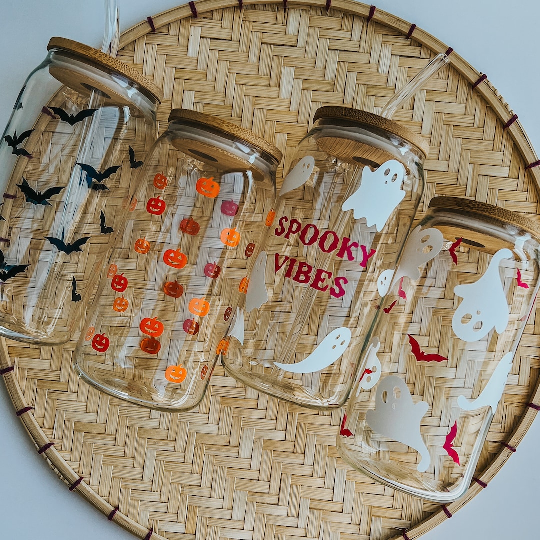 Spooky Season Libbey Glass, Halloween Beer Can Glass, Cute Halloween ...