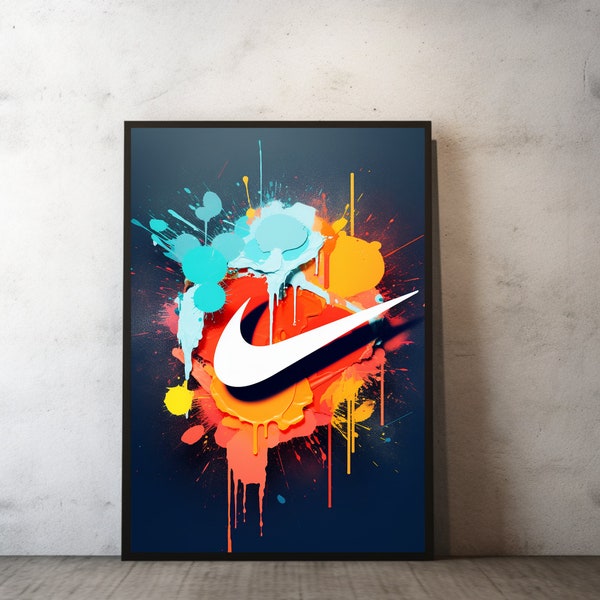 Nike Poster Vintage - Etsy