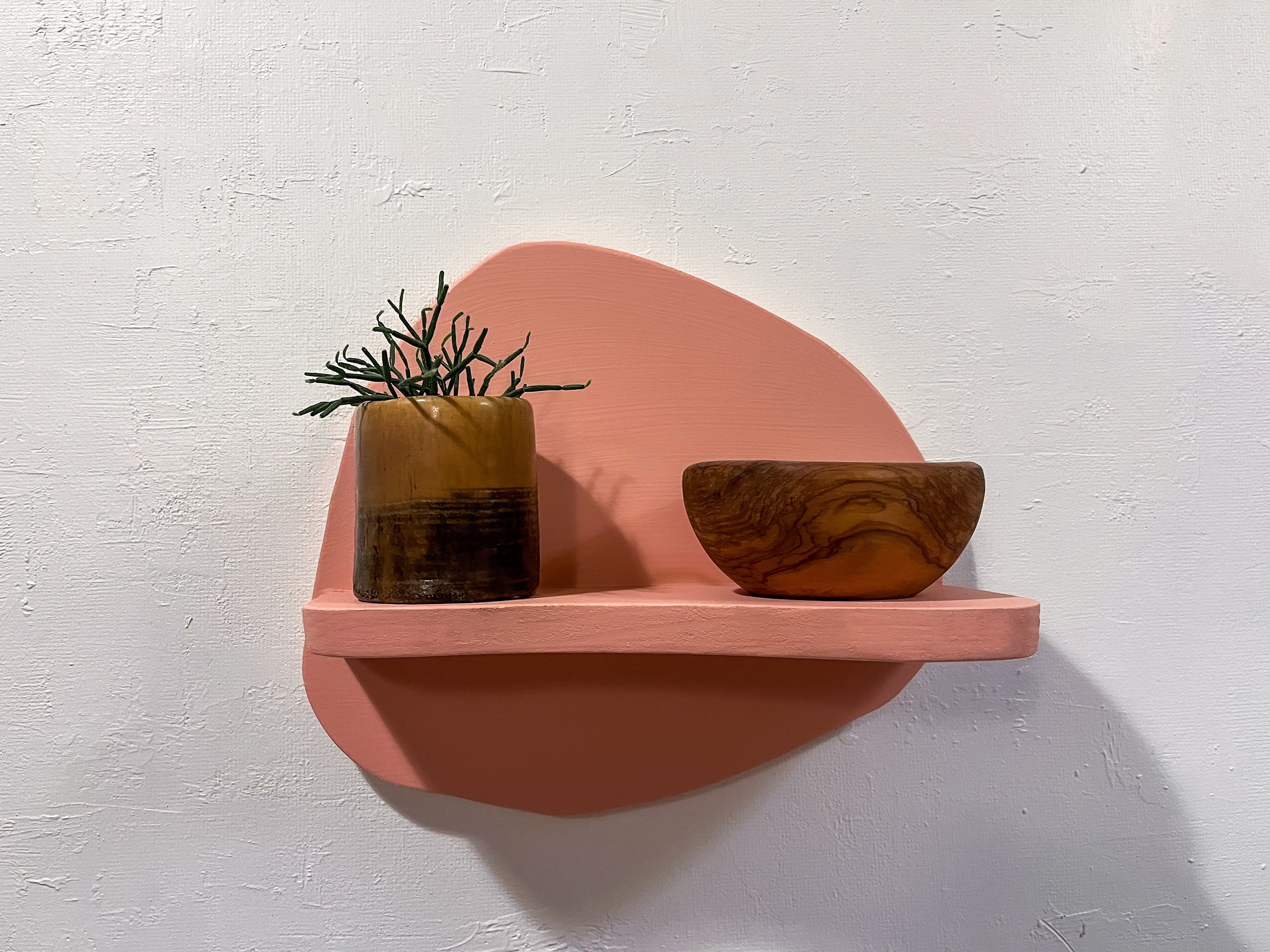 Decorative Shelf, Abstract Shape Colorful Wavy Shelves, Wall Decor ...